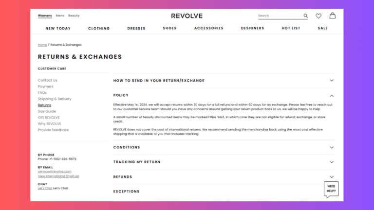 Revolve Return Policy – Fast & Easy Way To Get A Refund