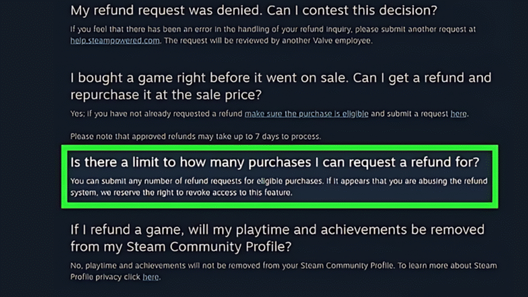 Steam Refund Policy: All You Need to Know Before Requesting