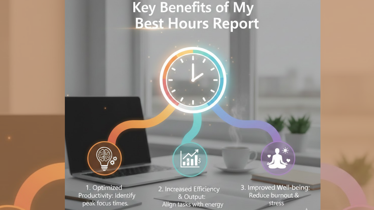 My Best Hours Report : Find Your Peak Productivity Time