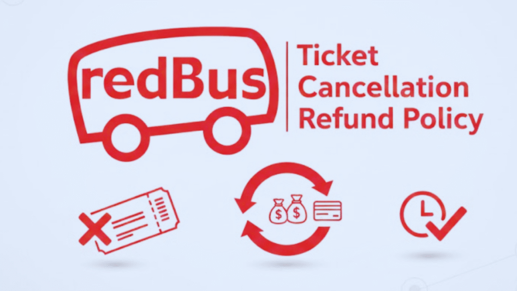 RedBus Ticket Cancellation Refund Policy - Charges, Rules, and Refund ...