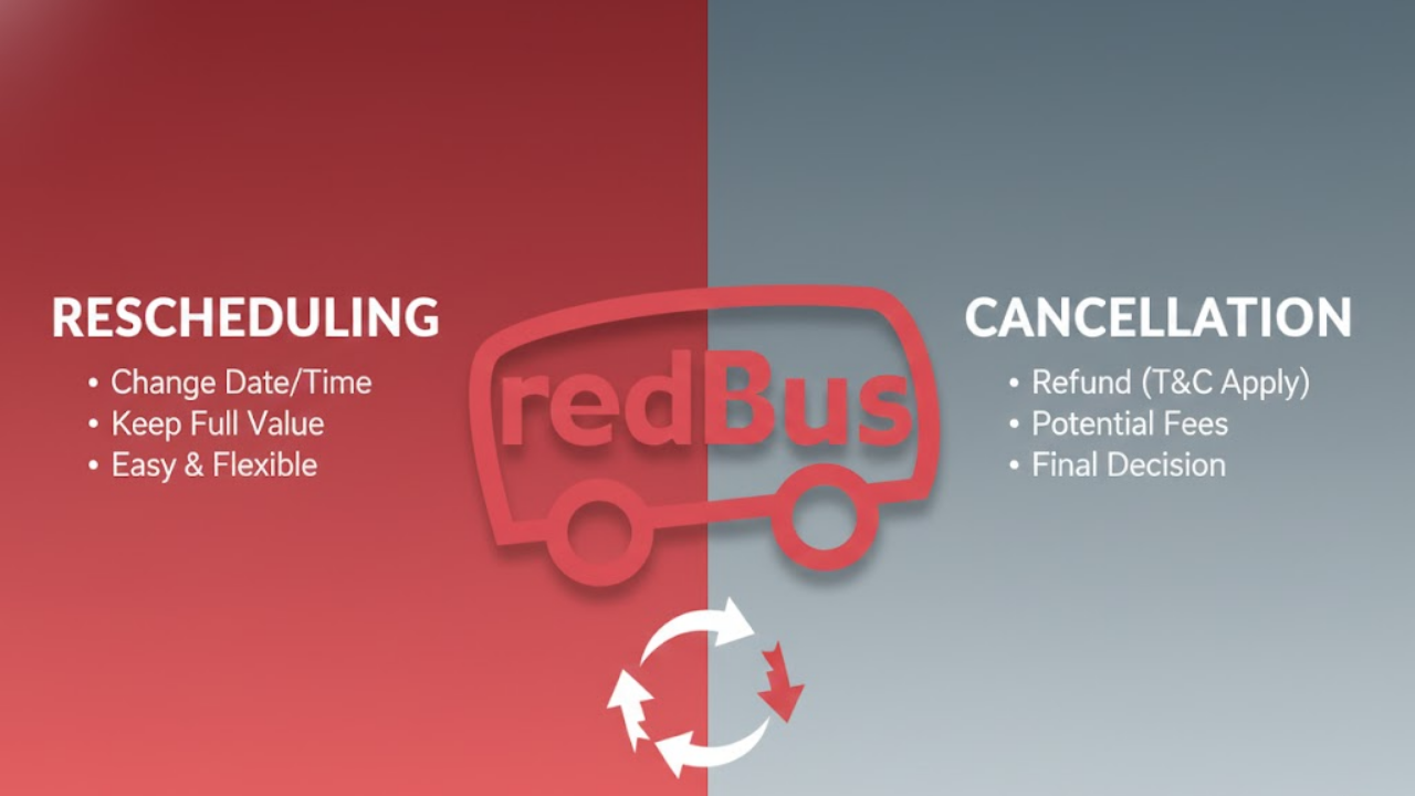 RedBus Ticket Cancellation Refund Policy - Charges, Rules, and Refund ...